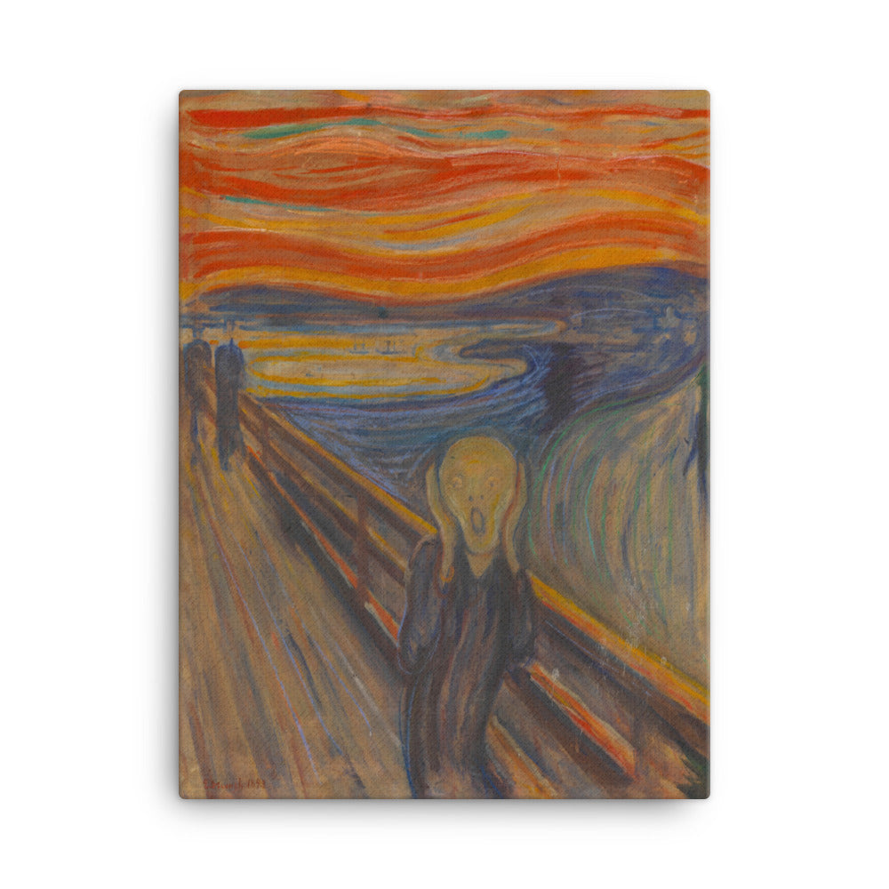 Edvard Munch, The Scream - Leinwand | artlia – ARTLIA